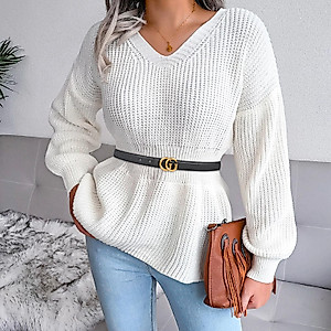 Aurolran Women's Leather Belt with Buckle - Ideal for Dresses, Jeans, and Coats