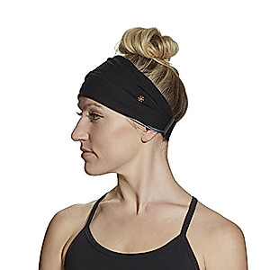 Gaiam Extra-Wide Headband, Blue