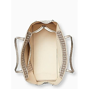 Kate Spade New York Spade Link Tote Handbag in White Multi