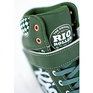 Rio Roller Mayhem II Roller Skates - Unisex Indoor/Outdoor Quad Roller Skates for Men, Women, Boys, Girls