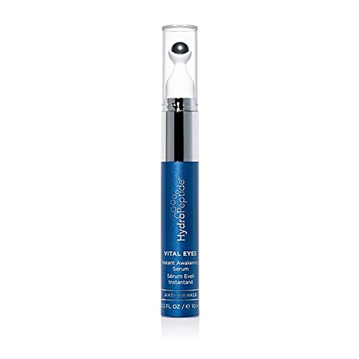 HydroPeptide Vital Eyes, Instant Awakening Serum, Cooling Rollerball, Hydrate and Brighten, 0.3 Ounce