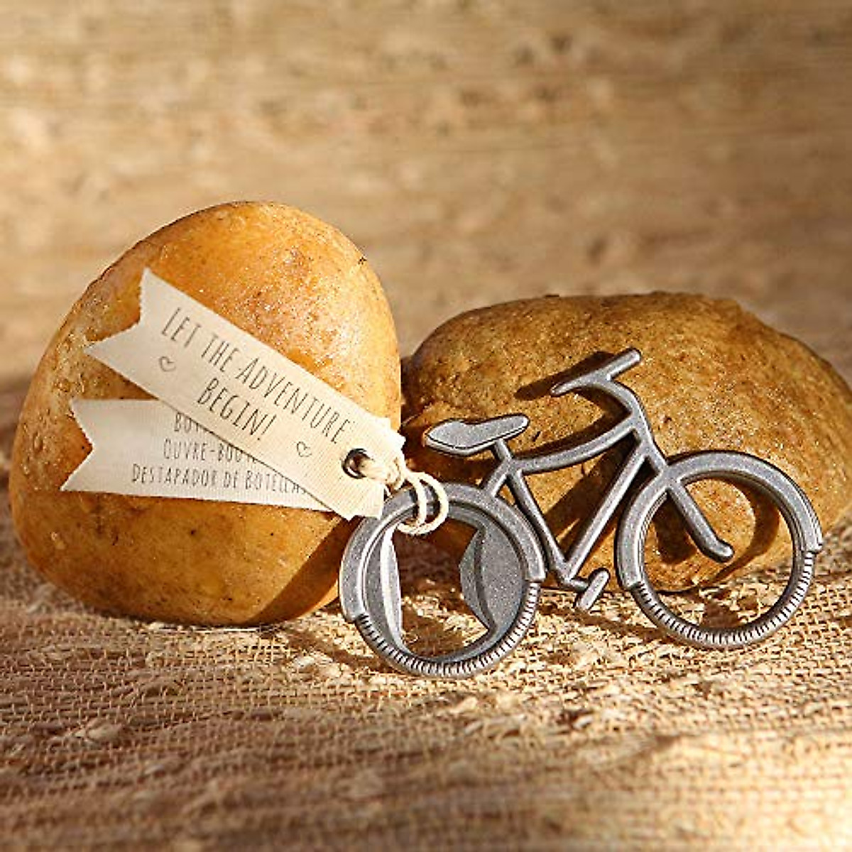 Kate Aspen Let's Go On an Adventure Bicycle Bottle Opener