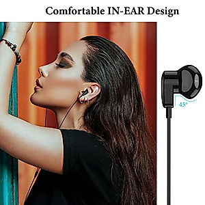 APETOO USB C Headphones for Samsung S22 Ultra,HiFi Stereo Type C Earbuds with Mic USB C Earphones for Galaxy S21 S20 FE S23 Note 20 Ultra 10 Plus Pixel 6 5 4 3XL OnePlus 9 Pro 8T 7T,iPad Pro,MacBook