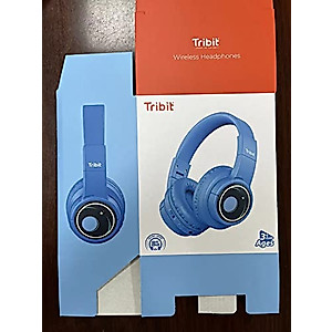Tribit Kids Headphones Wired with Microphone, Starlet01 Safe Sound Tech 85/94dBA Volume Limited, SharePair, HiFi Stereo Foldable Over-Ear Headphones for Kids for School/Travel/iPad/Kindle/Switch