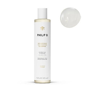 PHILIP B Weightless Volumizing Hair Shampoo 7.4 oz. (220 ml) | Removes Oil and Product Build-Up, Extra Body and Lushness