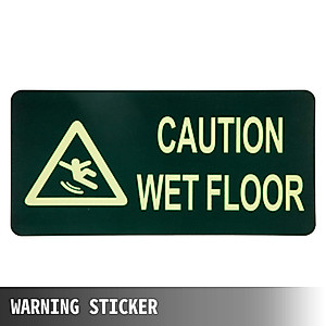WYZXR Wet Floor Sign Yellow Caution Wet Floor Signs 6 Packs Double Sided Floor Wet Sign Public Safety Fold-Out Wet Floor Cones Bilingual Wet Sign Floor Stand Plastic Board for Indoor and Outdoor