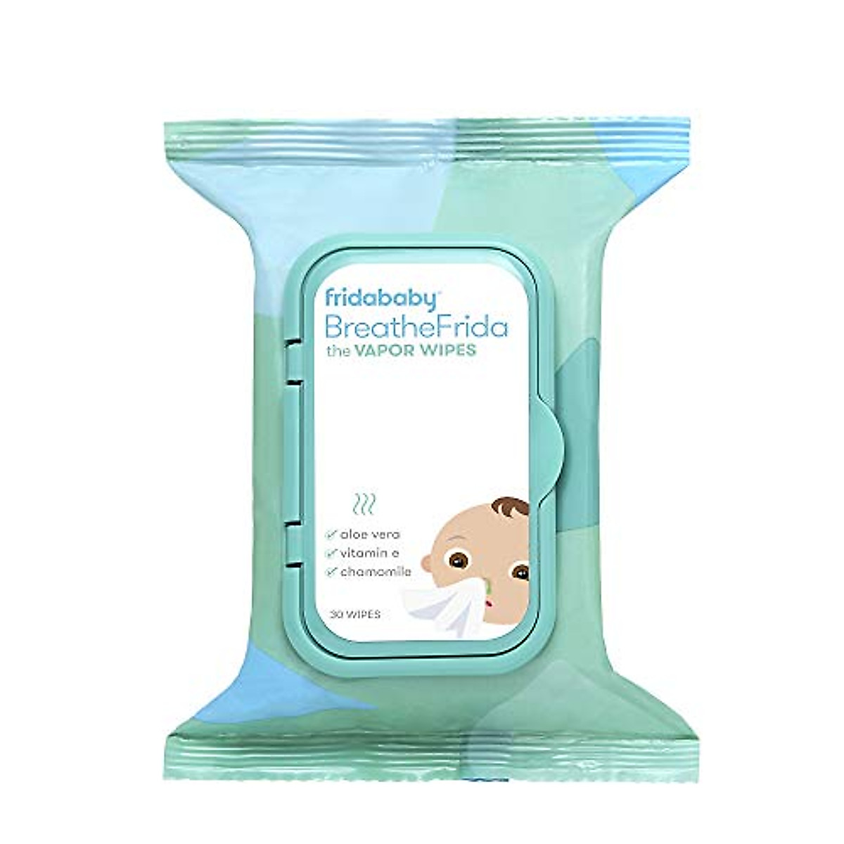 Breathefrida Vapor Wipes for Nose or Chest by Frida Baby, 30 Count (Pack of 1)