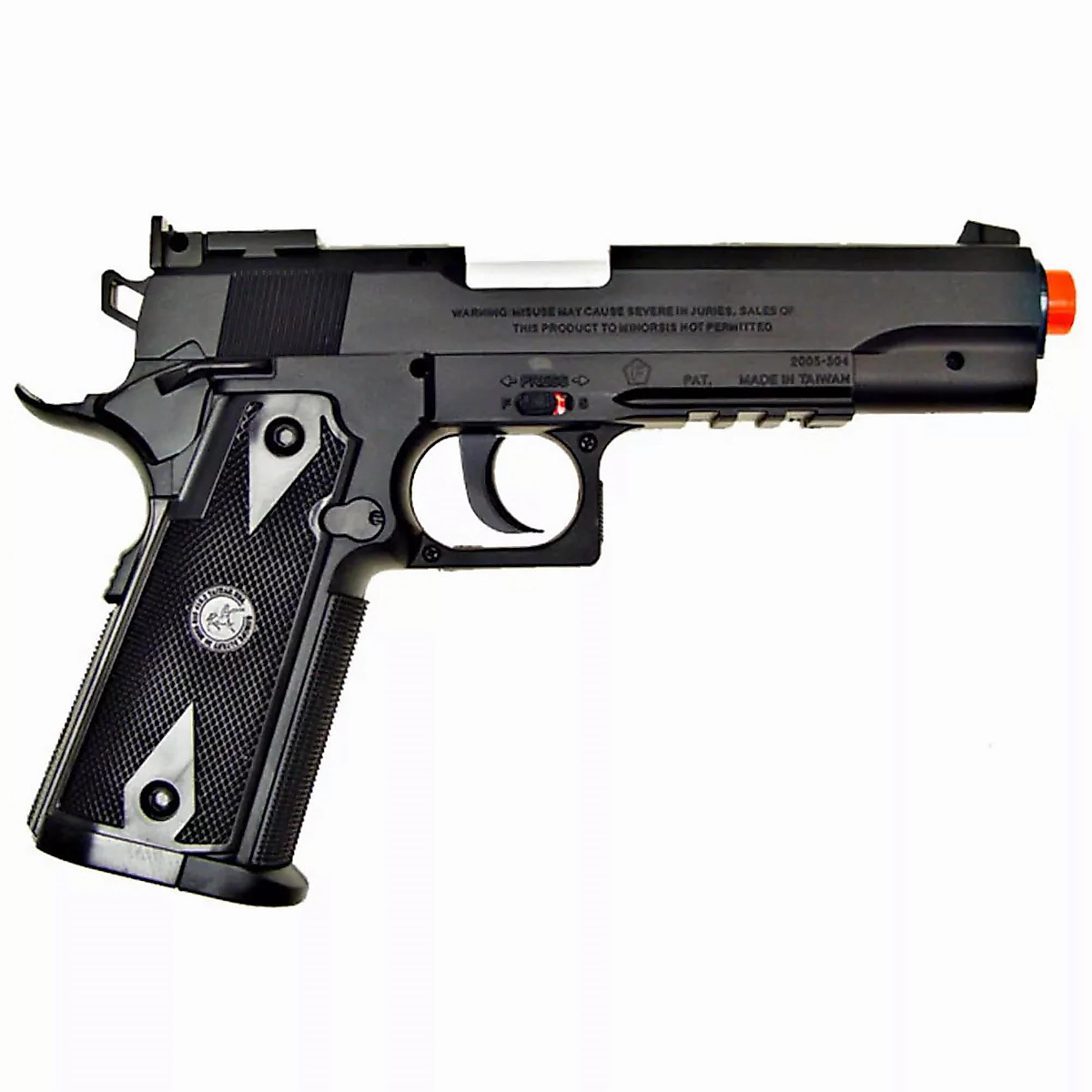500 fps new wg airsoft 1911 non blowback gas co2 hand gun pistol w/ 6mm bb bbs(Airsoft Gun)