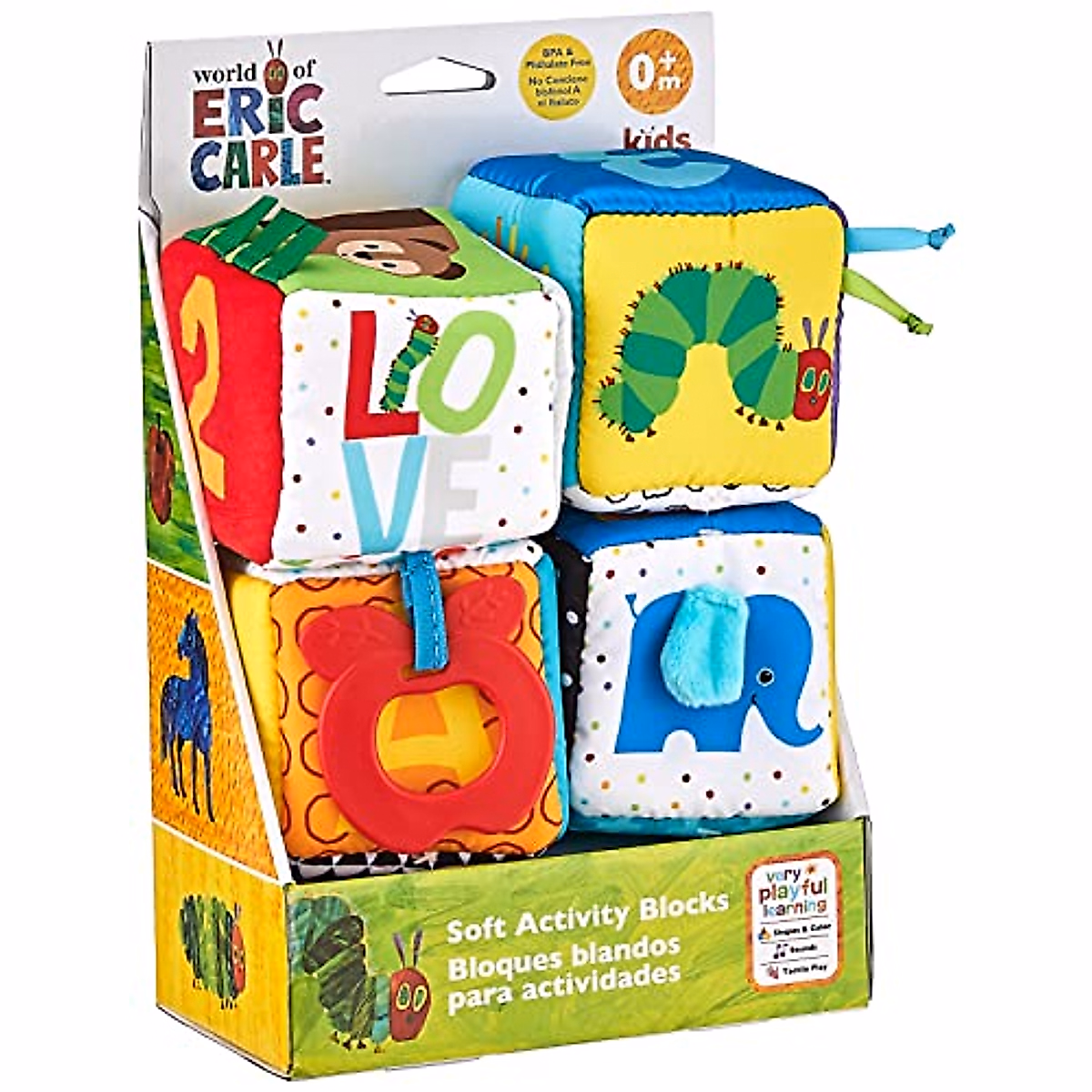 World of Eric Carle Soft Block Set -Activity Toys