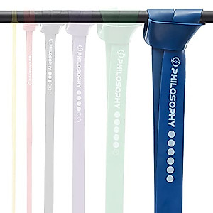 Philosophy Gym Pull Up Assist Band - 2-1/2" (175-230 lbs), Blue - Resistance Power Loop Exercise Band