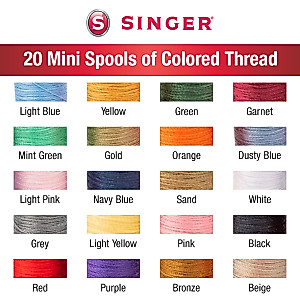 SINGER 00279 Sewing Kit in Storage Box