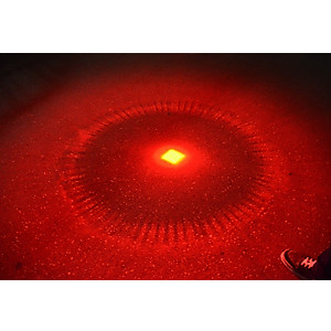 WAYLLSHINE High Power 1 Mode Red LED Flashlight, Single Mode Red Flashlight, Red Light Flashlight Red Light Torch for Astronomy, Aviation, Night Observation