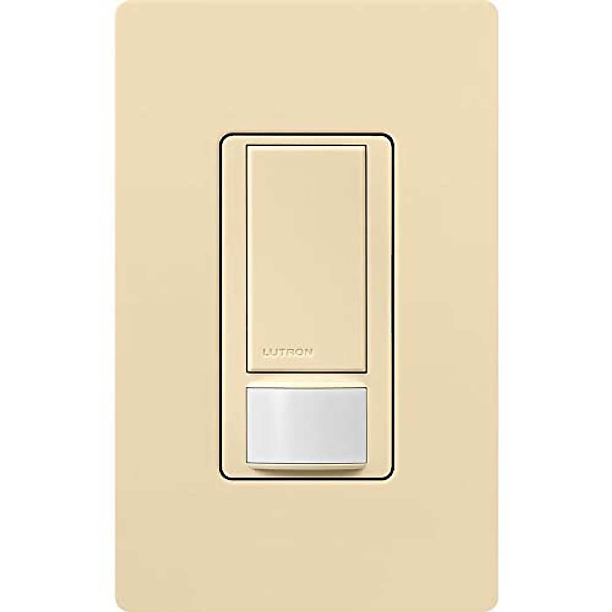 Lutron Maestro Vacancy-Only Sensor Switch | 2 Amp, Single Pole | MS-VPS2-IV | Ivory