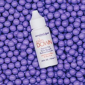 completely bare calm DOWN Ingrown Hair, Razor Bump & Redness Eliminator - Exfoliating AHAs & BHAs