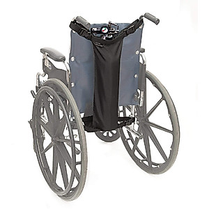 MHKGIOA Xygen Cylinder Bag - Oxygen Backpack Holder for Wheelchair & Walker - Portable Oxygen Tank Bag for D and E Cylinders Bottle