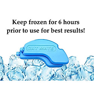 Cat Mate Replacement Ice Packs for The C500 Automatic Pet Feeder, 2-Pack
