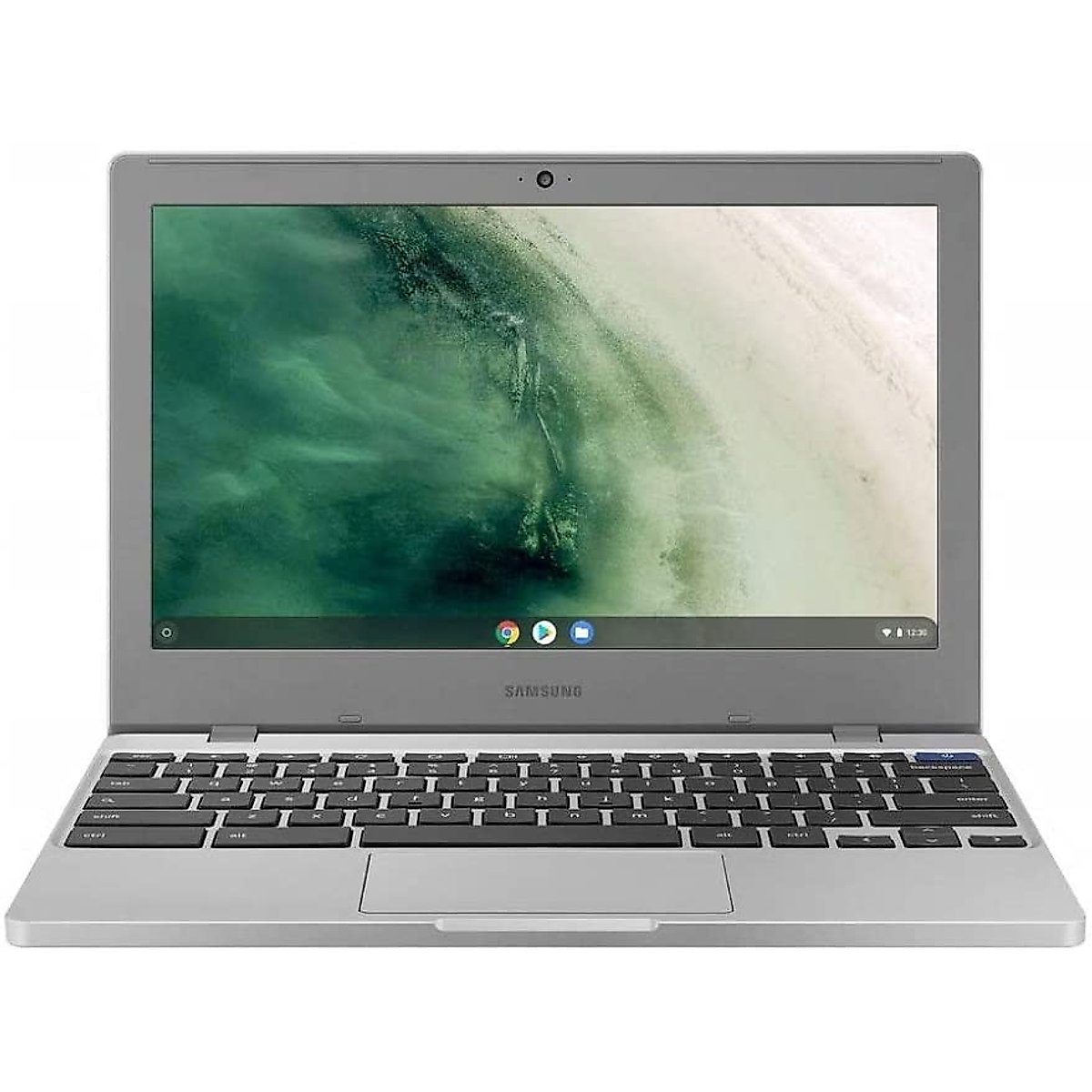 Newest Samsung Chromebook 4 11.6” Laptop Computer for Business Student, Intel Celeron N4020(Up to 2.8GHz), 4GB RAM, 32GB eMMC, Webcam, WiFi, Bluetooth, USB Type-C , Chrome OS, Silver+JVQ MP