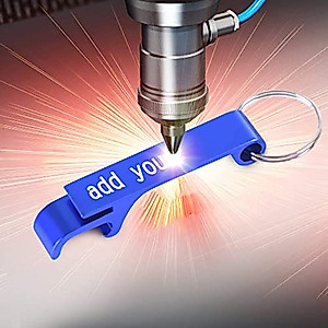 CWYW 100pcs-Customized Bottle Openers for Wedding Party,Wedding Favors For Guest,Personalized Bottle Openers, Pocket Size