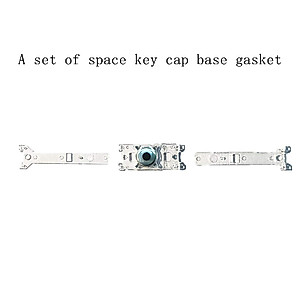 Replacement Spacebar Key Cap and Hinge and Base Gasket for MacBook Pro Retina 13" / 16" Model A1989 A1990 2018-2019 Year for MacBook Air 13" A1932 2018-2019 Year Keyboard Space bar keycap
