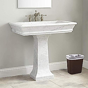 4 Gallon Trash Bags Small Bathroom Garbage Bags Clear Plastic Wastebasket Trash Can Liners for Home and Office Bins, 200 Count