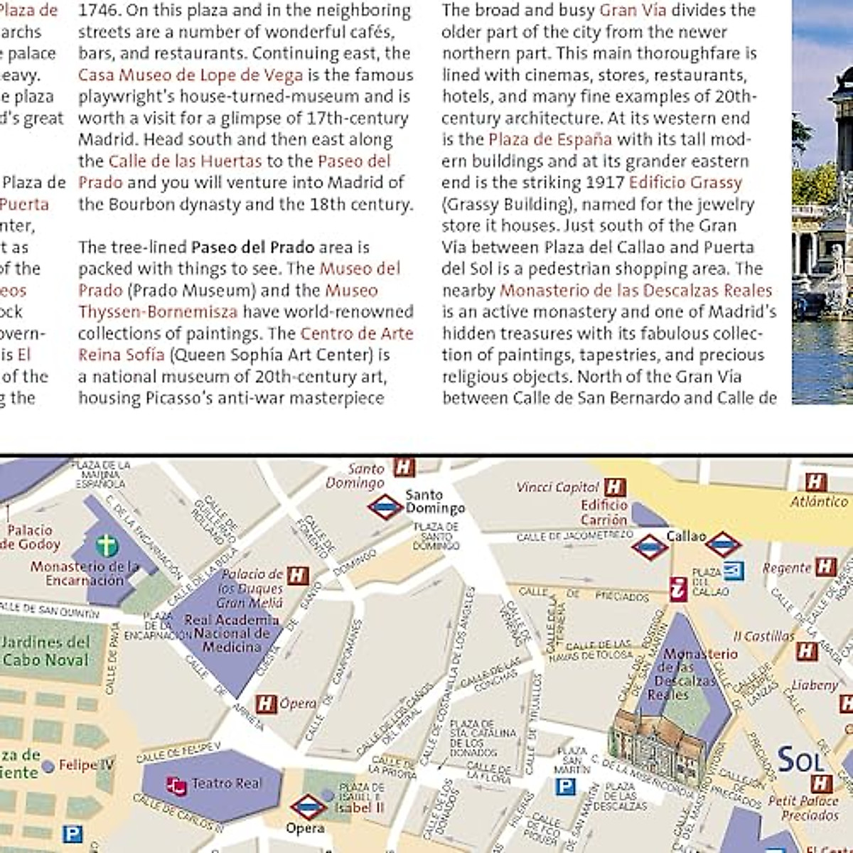 Madrid Map (National Geographic Destination City Map)