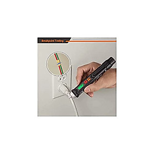 Non-Contact AC Voltage Tester with Adjustable Sensitivity, LCD Display