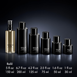 Armani Beauty - Code - Eau de Toilette - Cologne for Men - Ambery Woody Fragrance - Citrus, Lavandin, Tonka Bean Notes - 1 Fl Oz