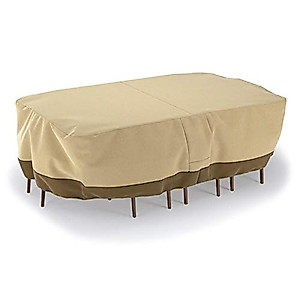 Dura Covers LRFP5523 Patio Furniture Cover, Tan