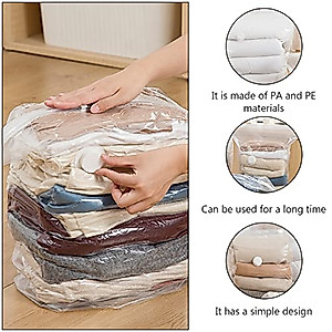 LIFKOME 1 set Bedding Pump Manual Pillows Foldable Inch Quilt Blankets Clothes S Bag Storage Sealer Practical Bags Color Saver Space with Vacuum Ing Professional Reusable Random Hand