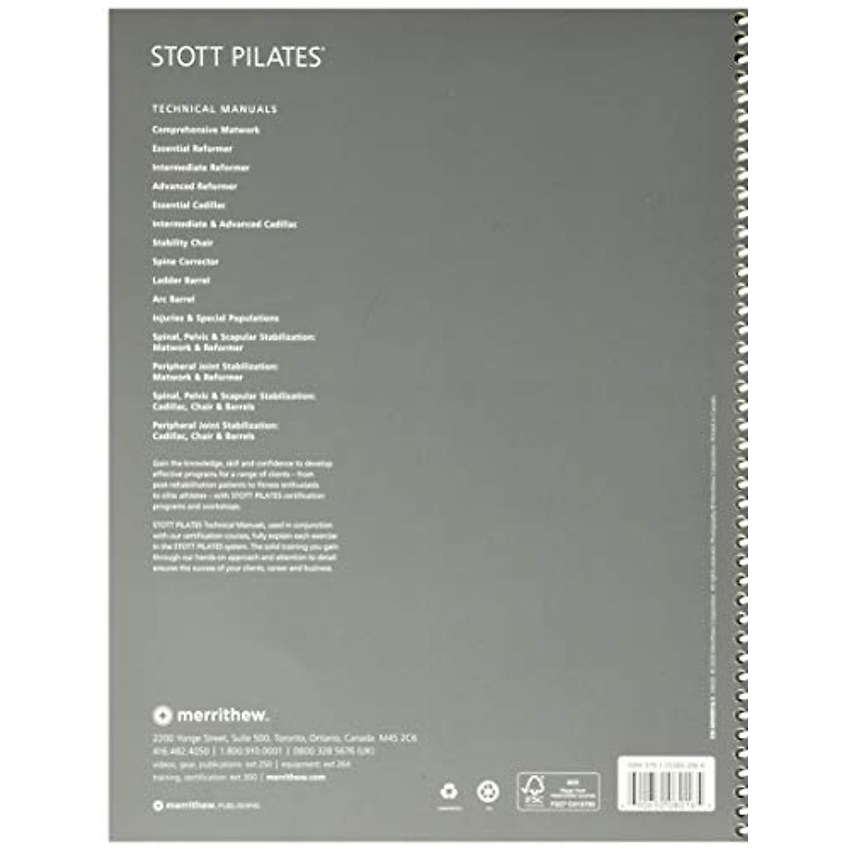 Stott Pilates Essential Reformer Manual-2nd Edition