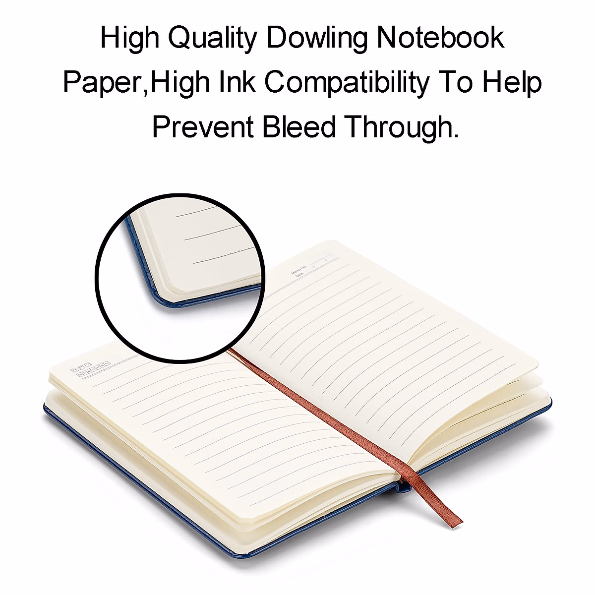 JOHSBYD Stitch Gifts Leather Notebook Lilo & Stitch Journal Notebook for Stitch Lover Gifts Stitch is My Spirit Animal Leather Notebook for Son Daughter (A6 Blue)