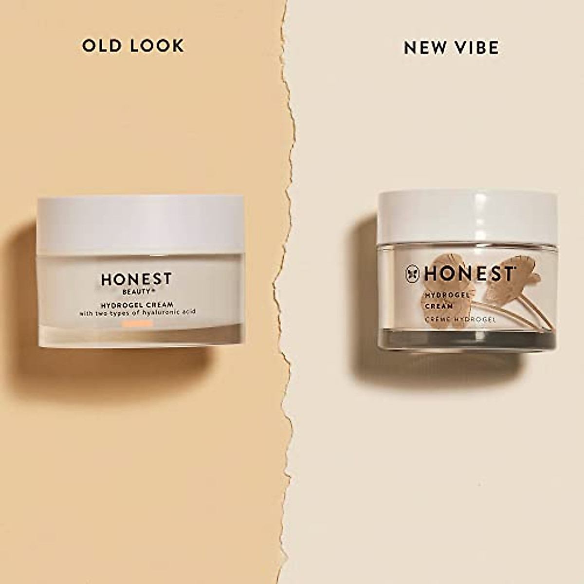 Honest Beauty Hydrogel Cream with Two Types of Hyaluronic Acid & Squalane OilFree, Synthetic, Dermatologist Tested, Cruelty Free, Fragrance Free, 1.7 Fl Oz
