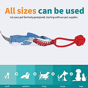 WOODEY Suction Cup Dog Toy，Puppy chew for Aggressive Chewers， Tug of WarToy with CupInteractive Dog Training Toys, for Small to Large Dogs,Dog Birthday