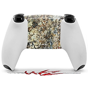 WraptorSkinz Skin Wrap compatible with Sony PS5 DualSense Controller Marble Granite 05 Speckled (CONTROLLER NOT INCLUDED)