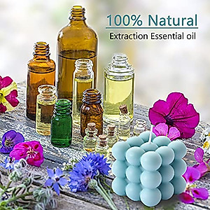 Bubble Candle - Cube Soy Wax Candles, Home Decor Candle, Scented Candle Set 2 Pieces, Home Use and Gifting