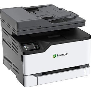 Lexmark MC3224adwe Color Multifunction Laser Printer with Print, Copy, Fax, Scan and Wireless capabilities, Two-Sided Printing with Full-Spectrum Security and Prints Up To 24 ppm (40N9050)