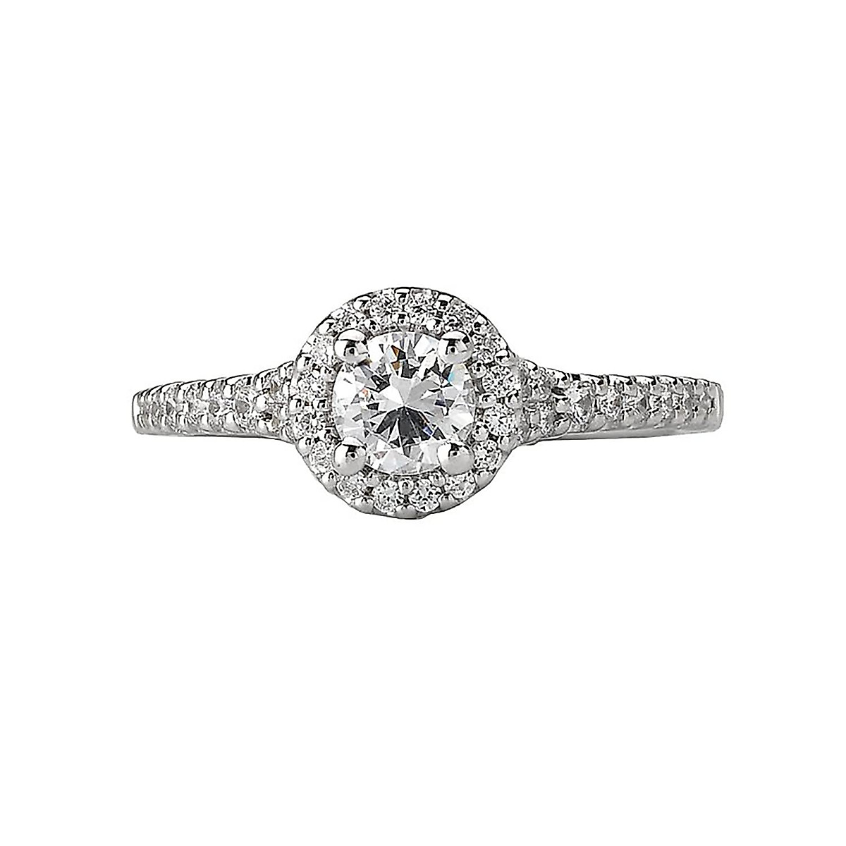 SISGEM 10K 14K 18K Solid Gold Engagement Rings for Women Young Lady, Set 1.3 Carat(cttw) Round Cut Moissanite Rings Wedding Engagement Anniversary Promise Bands with Engraved Name (18K-Gold)