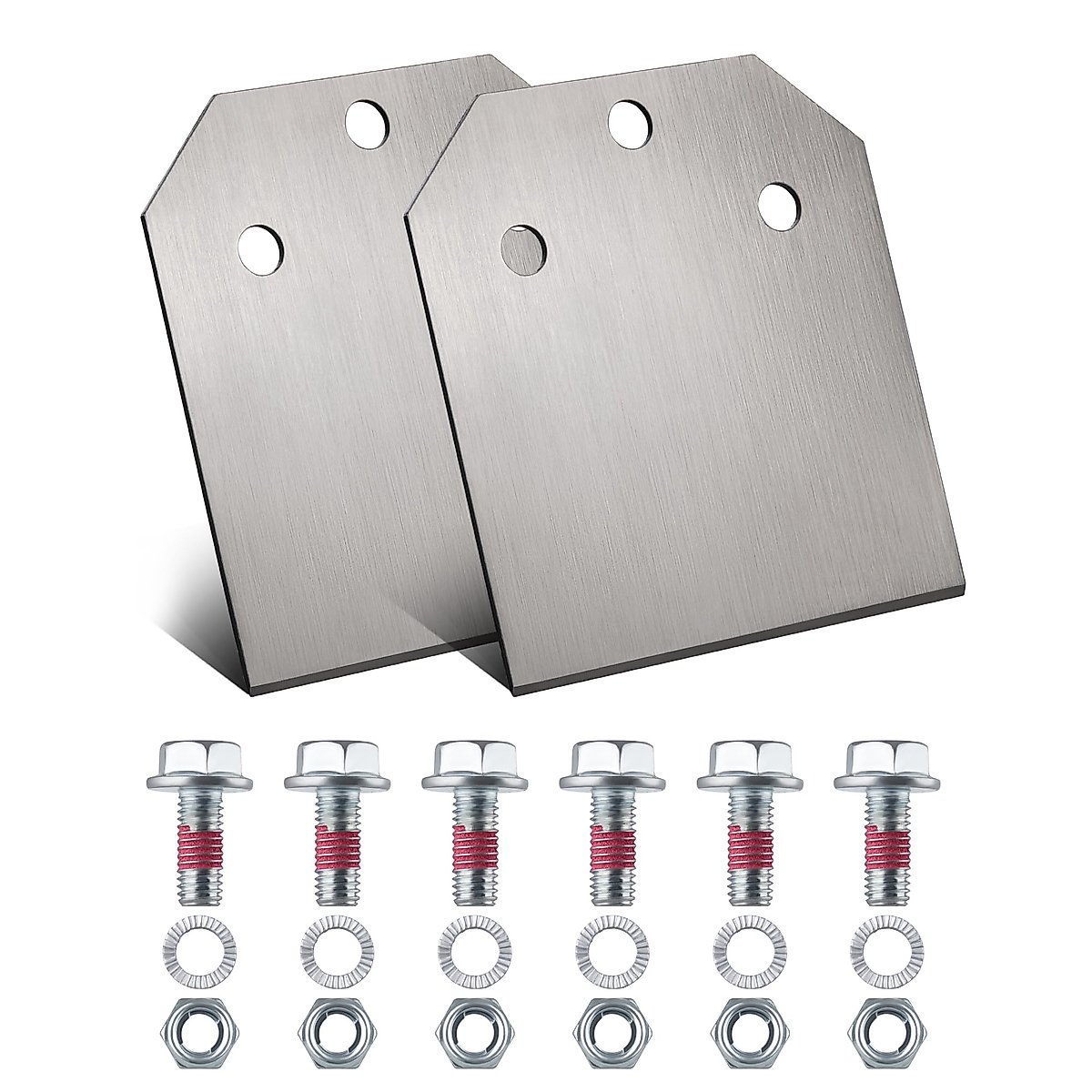 Firecore 2Pcs SDS Plus Floor Scraper Replacement Blades for Firecore 4" x 10" SDS Plus Floor Scraper FS21410