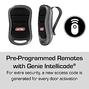 Genie QuietLift Connect – WiFi Smart Garage Door Opener with Added Wireless Keypad, ¾ HPC Smart Belt Drive – Compatible with Alexa and Google Assistant, Model 3053-TKV