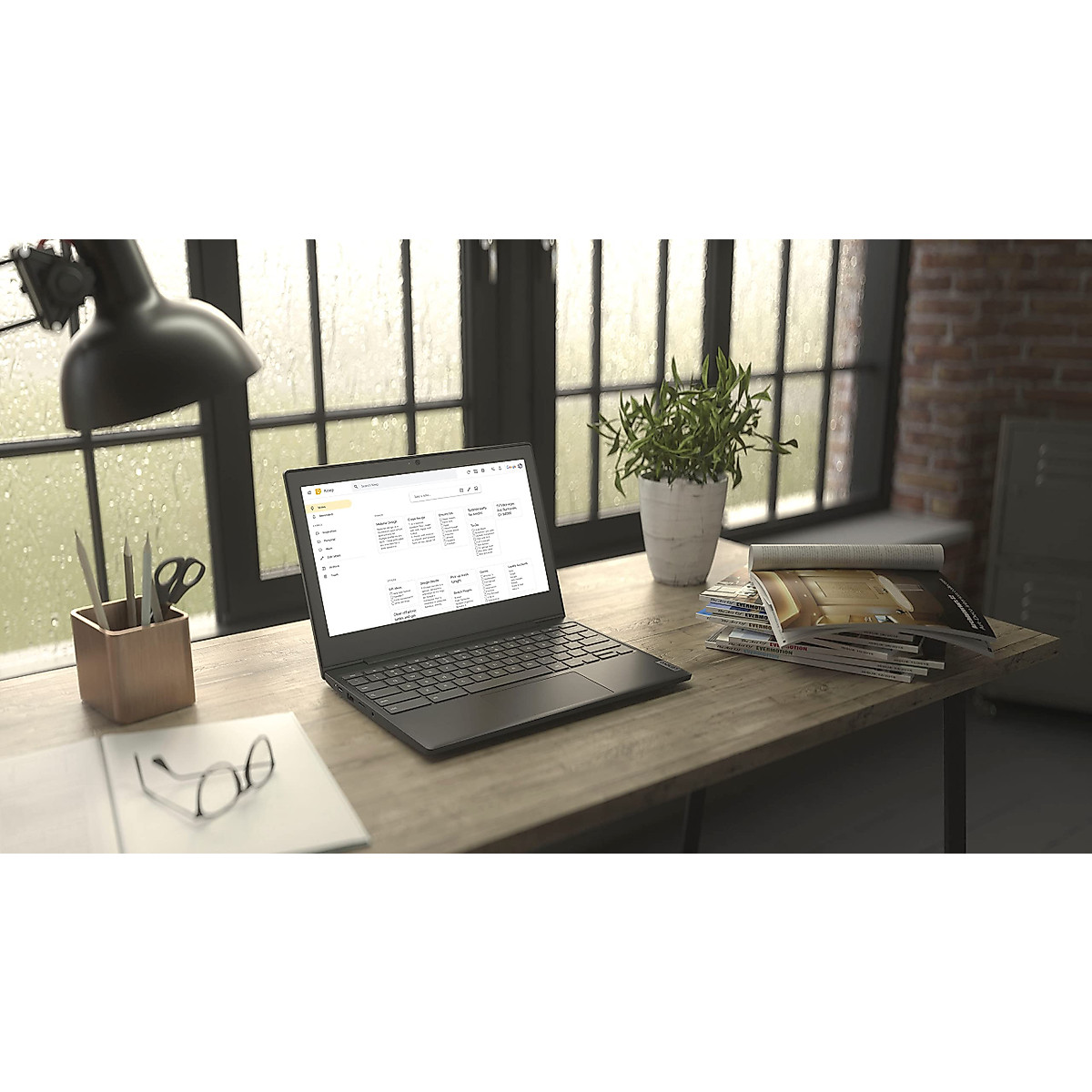 Lenovo Flagship Chromebook 11.6 HD Thin Light Laptop Computer for Student, Intel Celeron N4020 up to 2.8 GHz, 4GB RAM, 64GB eMMC Storage, WiFi 5, Webcam, Intel UHD Graphics 600, Chrome OS, Black