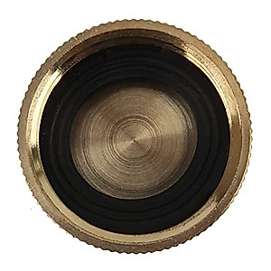 AUTOKAY Universal Solid Brass Refill 1 LB Propane Bottle Gas Tank Cylinder Sealed Protect Cap for Outdoor Camping - 12 Pack