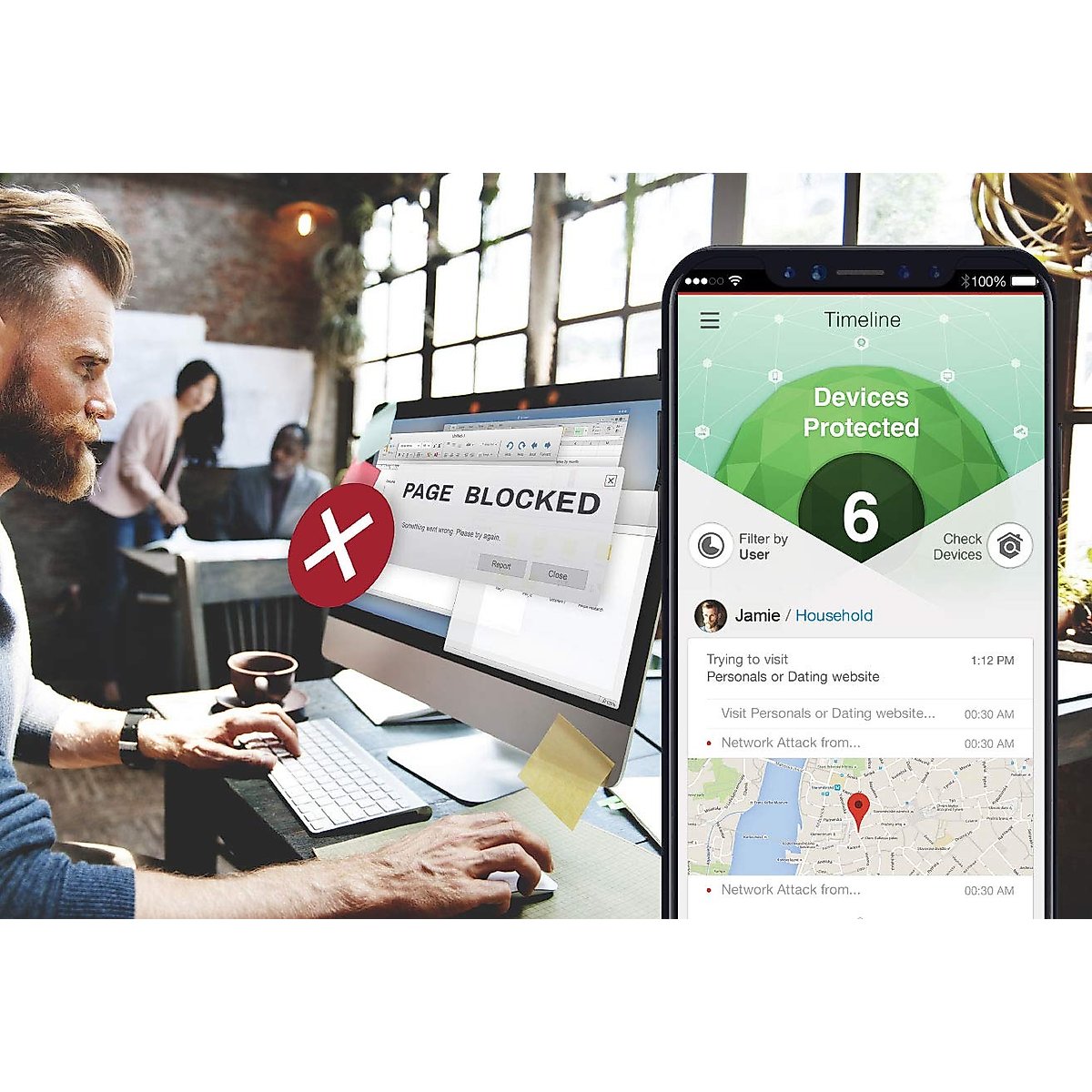 Trend Micro Home Network Security Firewall Device - Prevent Privacy Leaks, Parental Controls, Content Filtering, Protects from Hacker Viruses & Malware - 1 Year Security Subscription
