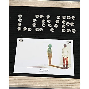 PAPERPAL 500 Standard Thumbtacks for Cork Board, Flat Thumb Tacks for Posters, Bulletin Board Tacks, Metal Pushpins for Office School & Personal Use