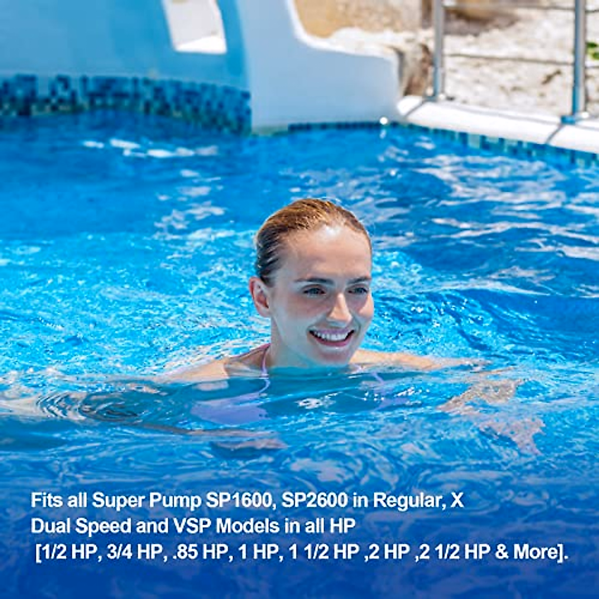 Pool Pump O-Ring Seal Repair Kit for Hayward Super Pump SP2600, 1600, 2600X Kit 3 (1-Pack)