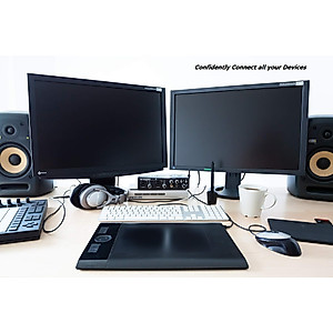 Softio AxxonPremier USB 2.0 HS Cable - A-Male to B-Male Cord - 10 Feet (3 Meters)