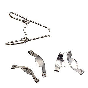 Dental Matrix with Springclip No.1.330 Sectional Contoured Metal Matrices Full kit for Teeth Replacement Dentsit Tools(36pcs)