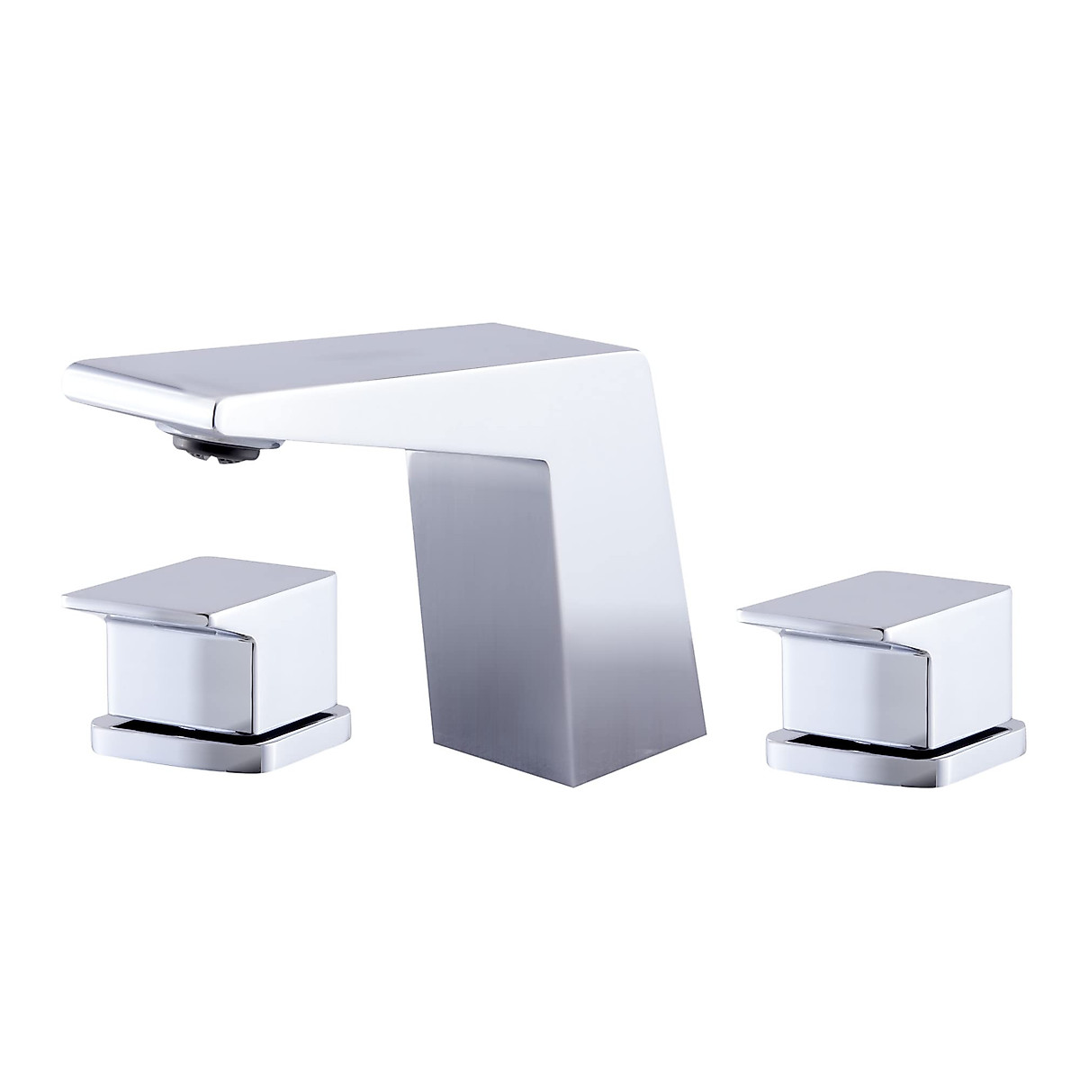 ALFI brand AB1471-PC Polished Chrome Modern Widespread Bathroom Faucet, 4.75" L x 8" W x 4.5" H