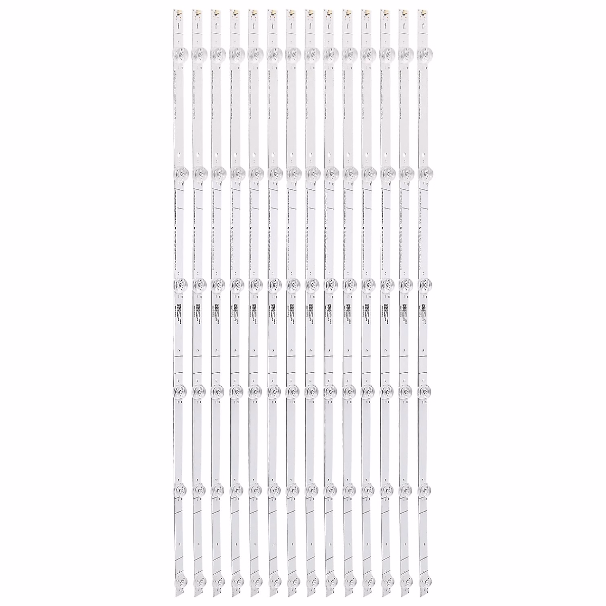 LED Backlight Strips Fit for Hisense SVH750A76 HD750S3U81-TAB1 CRH-BX75S3U813030T14069B8-REV1.3 Replace SVH750A76 75H6570G 75R6E3 75H6510G 75E3D 75A6G, 14 Pcs