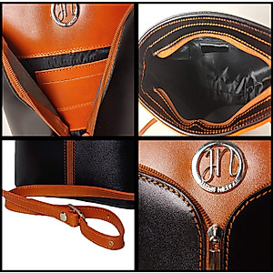 JAENIS NICHOLE- Crossbody bags for women, Genuine Leather Purses and Handbags Crossbody Bags Over the Shoulder Small Purses