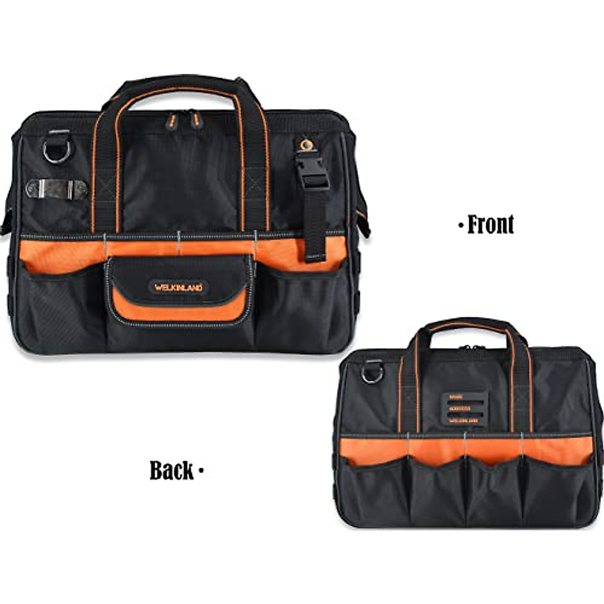 16" Tool Bags, 34-Pockets Tools bag, Heavy Duty tool bag, Open top tool bag, HVAC tool bag, Electrician tool bag, Tool bag organizer, Drill bag, Tool bags for electricians, Tool bags for construction